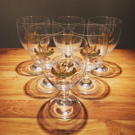 Verre bière Grimbergen 33cl phénix modèle 1