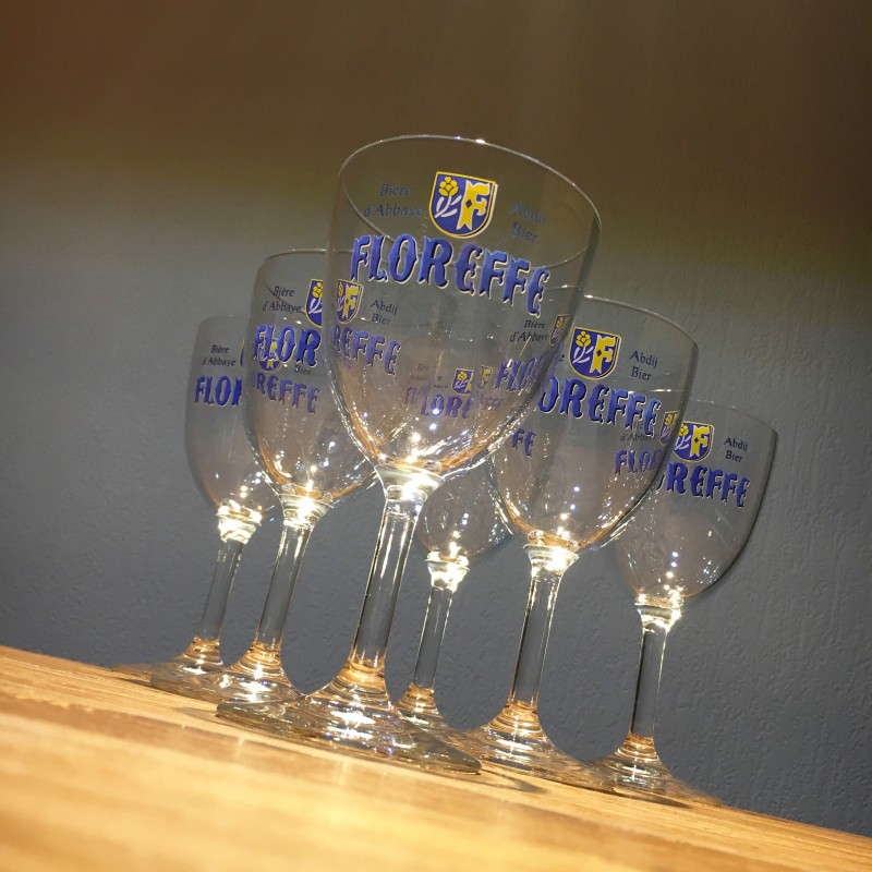 Verre bière Floreffe galopin