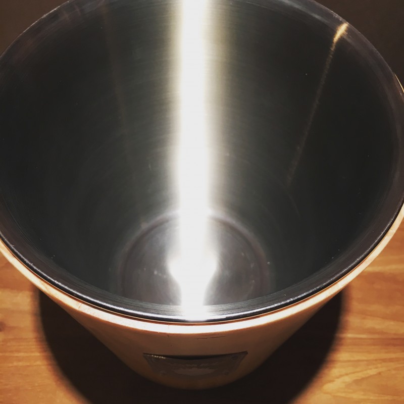 Bottle Bucket Bombay Sapphire wooden