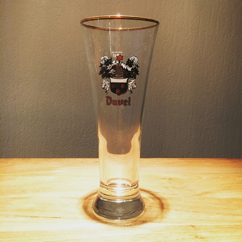 Verre bière Kasteelbier galopin modèle 1