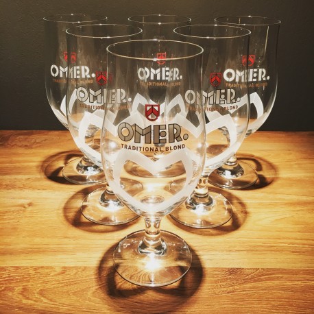 Glass beer Omer model 1