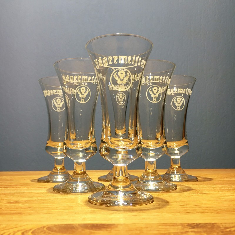 Glass Jägermeister shooter model 7 (4cl)