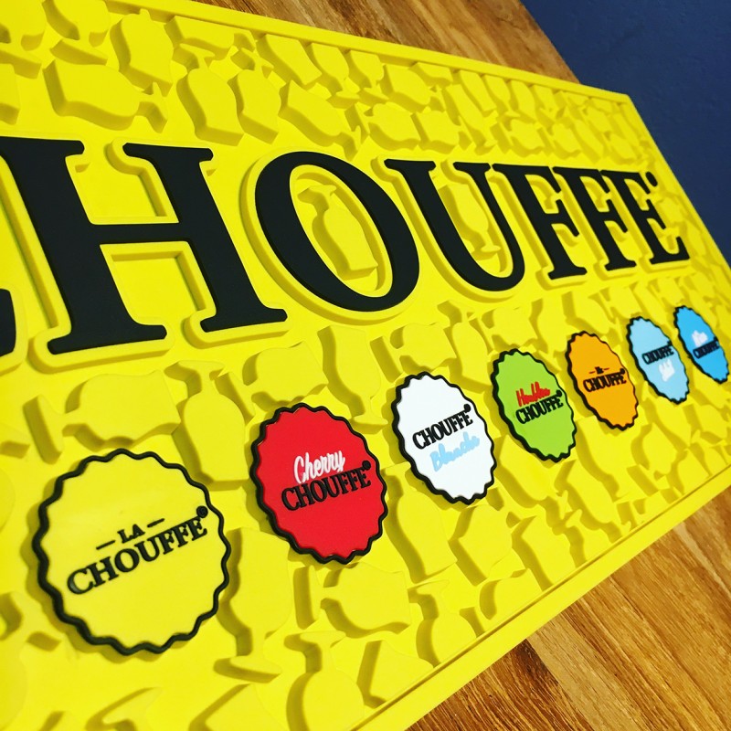 Tapis de bar Chouffe modèle 2