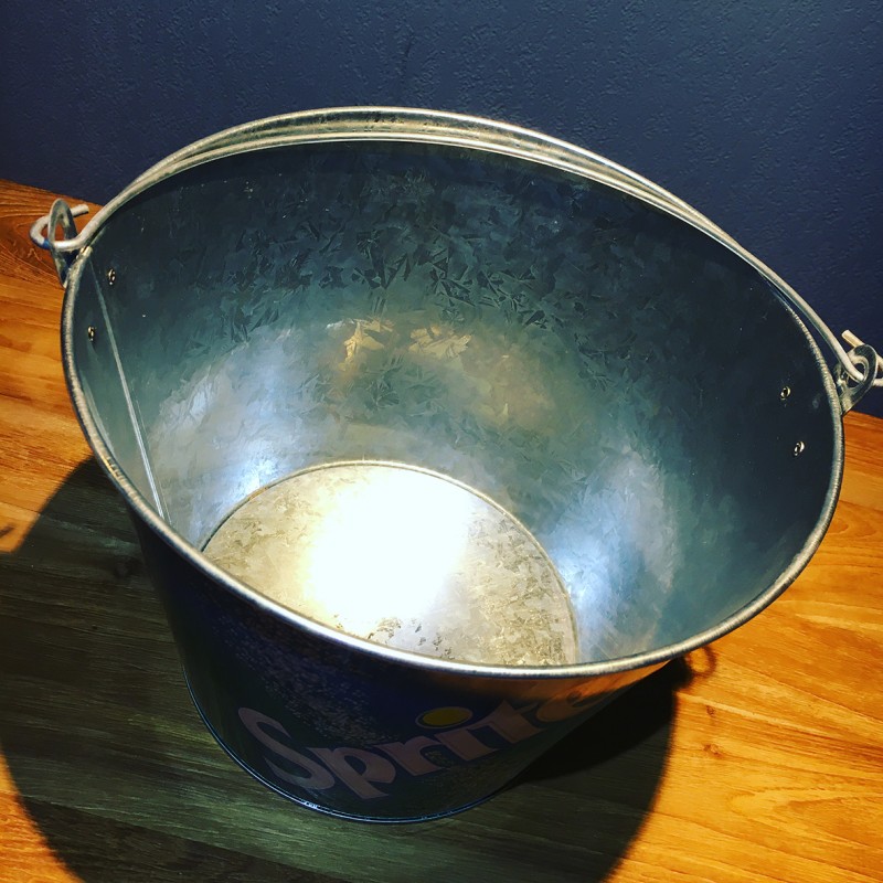Bottle Bucket Sprite métal thin