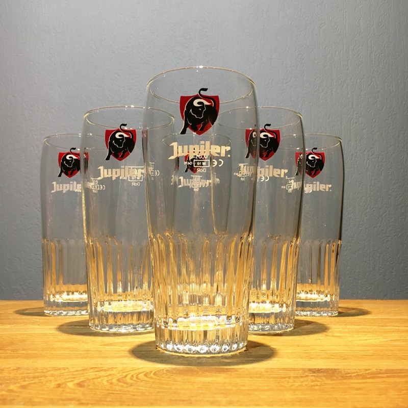 Glass beer Jupiler 33cl model 2