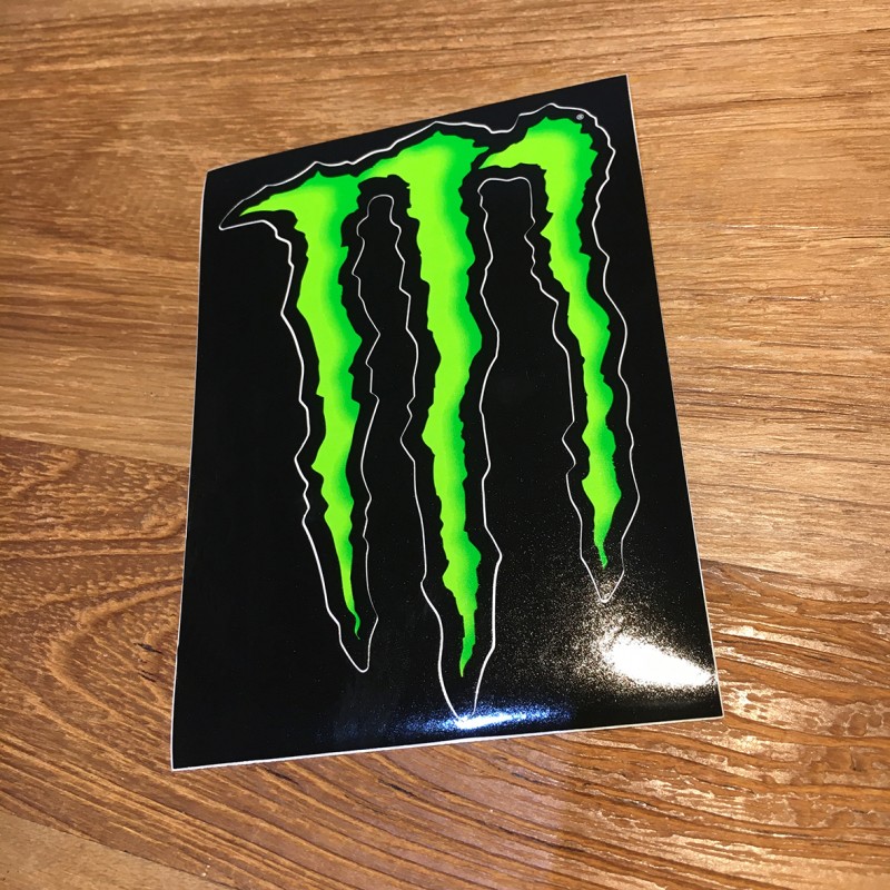 Autocollant sticker Monster x10
