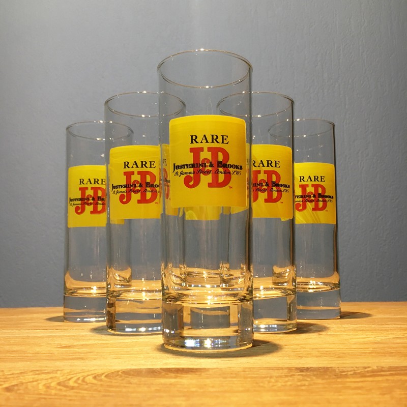Glass J&B long drink 22cl model 7