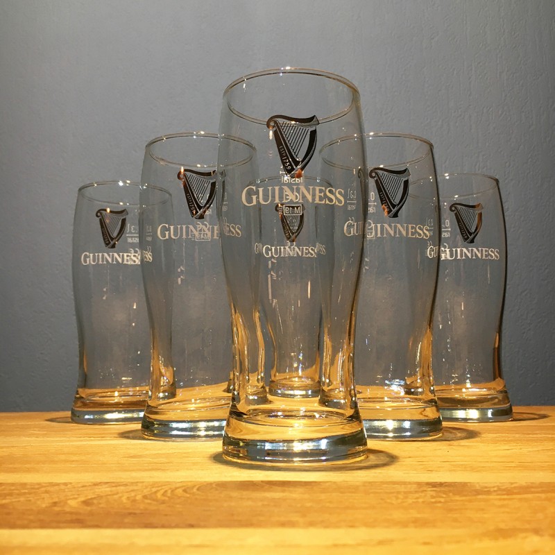 Verre Bière Guinness 33cl