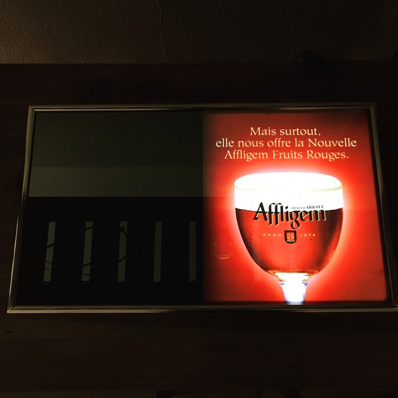 Lichtreclame Affligem Fruits Rouges