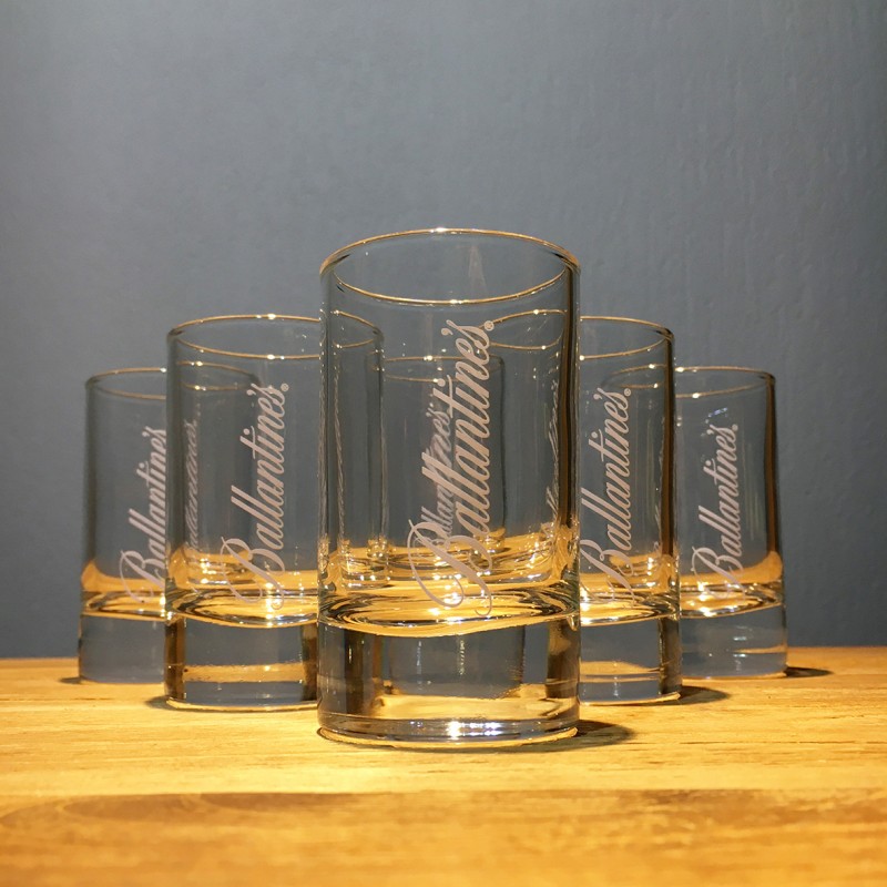 Glass Ballantines shooter