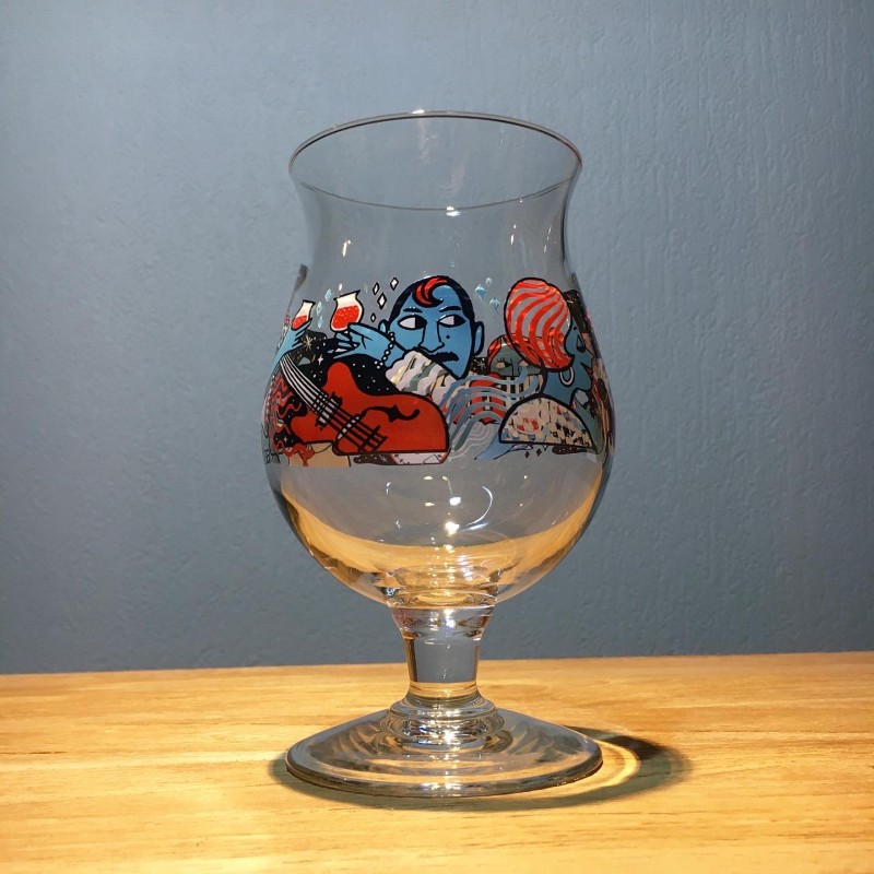 Glass beer Duvel collection 57 Winking Lizard 2021