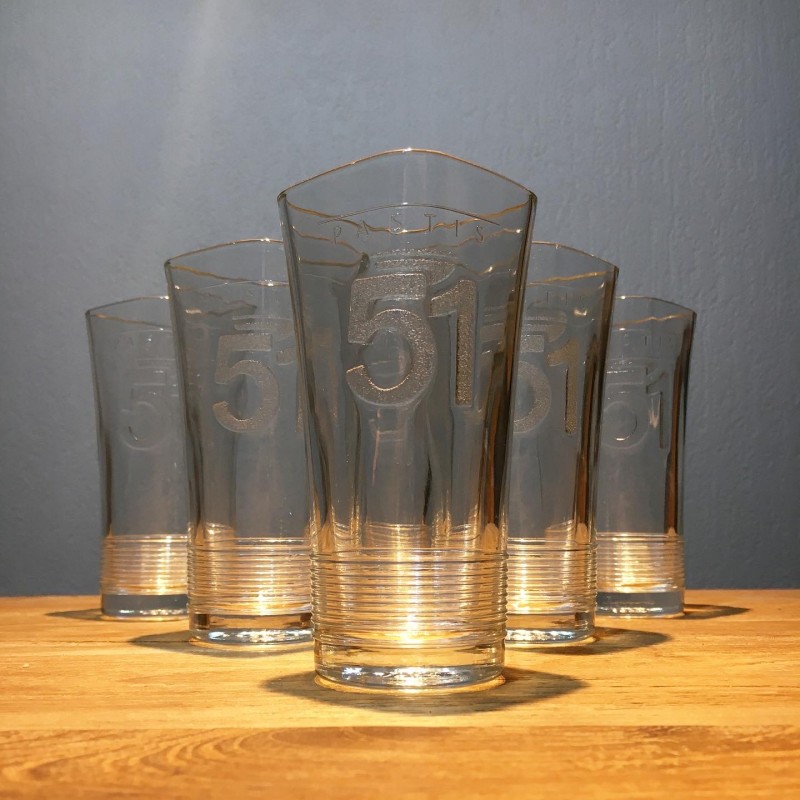 Glass Pastis 51 long drink