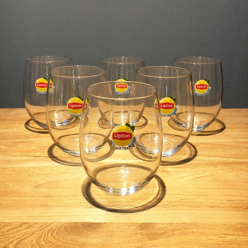 Verre Lipton Ice Tea tumbler