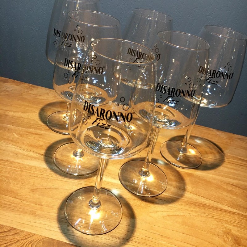 Verre Amaretto Disaronno Fizz 30cl sur pied