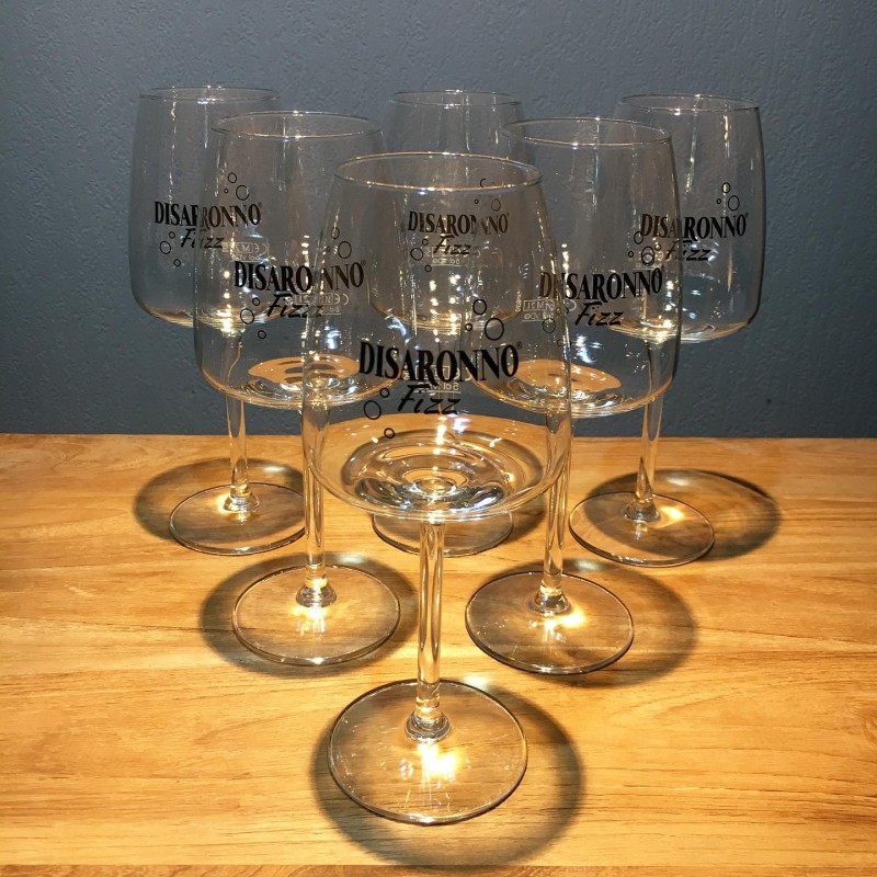 Verre Amaretto Disaronno Fizz 30cl sur pied