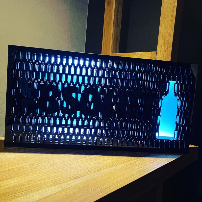 Illuminated Sign Vodka LED