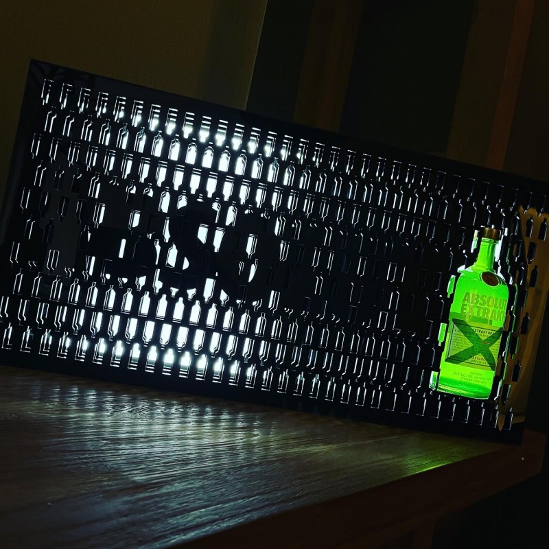 Illuminated Sign Vodka LED