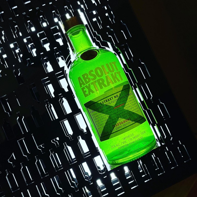 Illuminated Sign Vodka LED