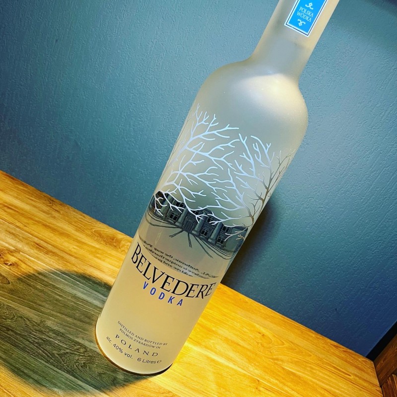 Bouteille factice Belvedere Vodka 6L (Mathusalem)