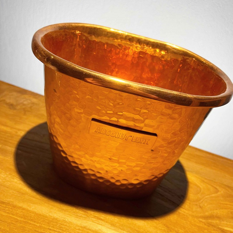 Bottle bucket Absolut Elyx 1b copper